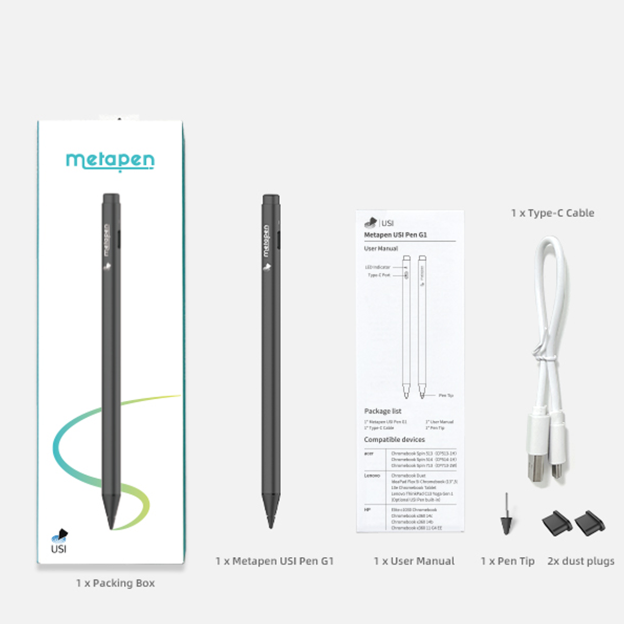 Metapen G1 Stylus Pen for Chromebook – metapen