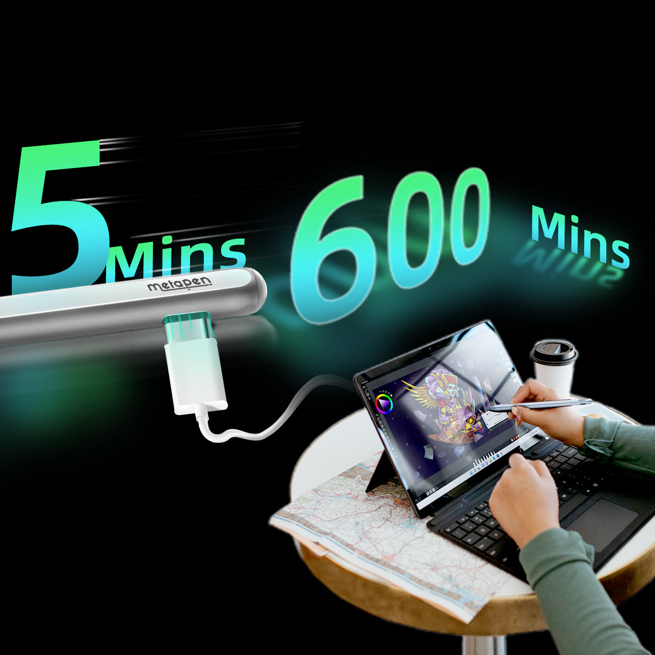 Metapen M3 PRO Stylus Pen for Microsoft Surface – metapen